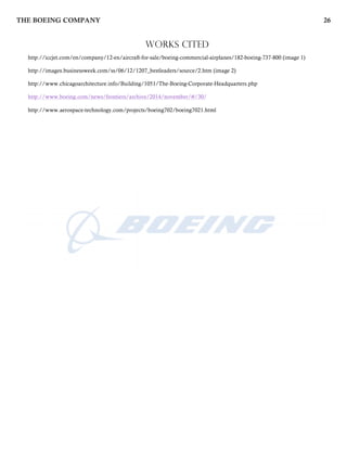 BOEING Group Project FINAL | PDF