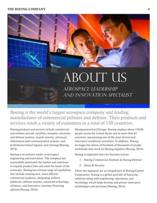 BOEING Group Project FINAL | PDF