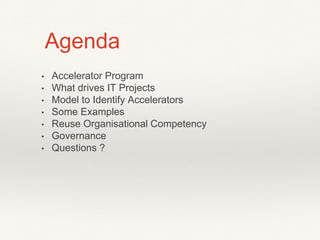 re-Invent Accelerators | PPT