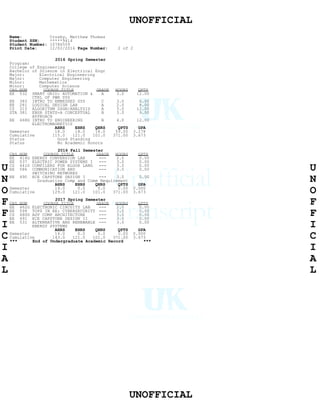 Crosby Transcript | PDF