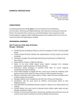 Shweta Srivastava | DOC