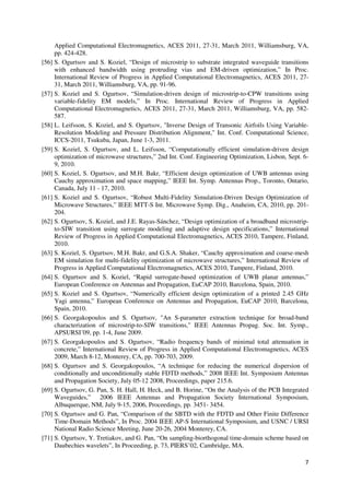 Publication List - SOgurtsov | PDF
