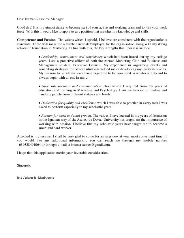 cover letter dear human resources cover letter dear human resources