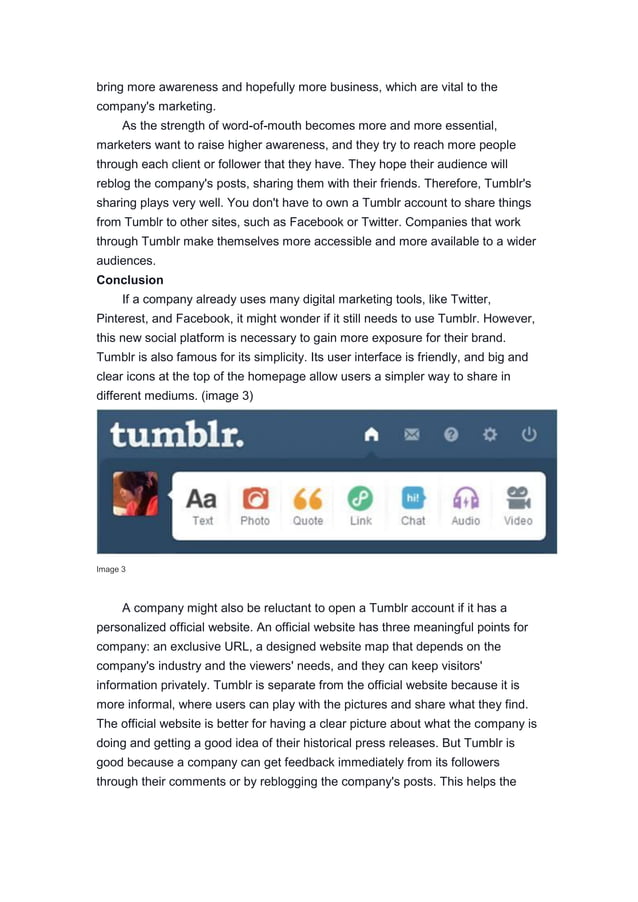 What's Tumblr | PDF