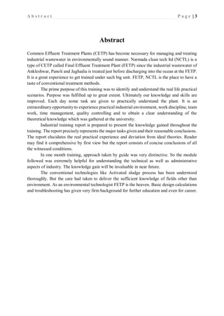 0 Training report | PDF
