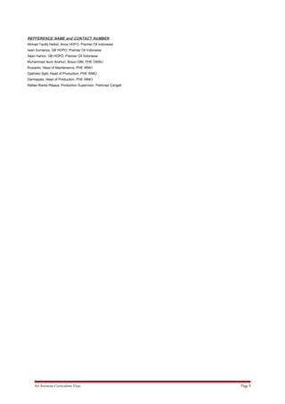 Ari Setiawan Curriculum Vitae & Photograph | DOC | Operating Systems | Computer Software and ...