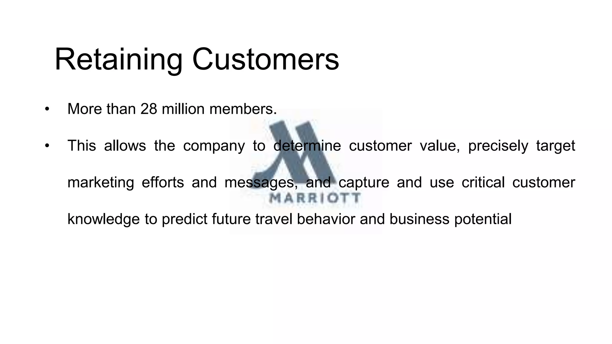 Marriott hotels case study | PPTX