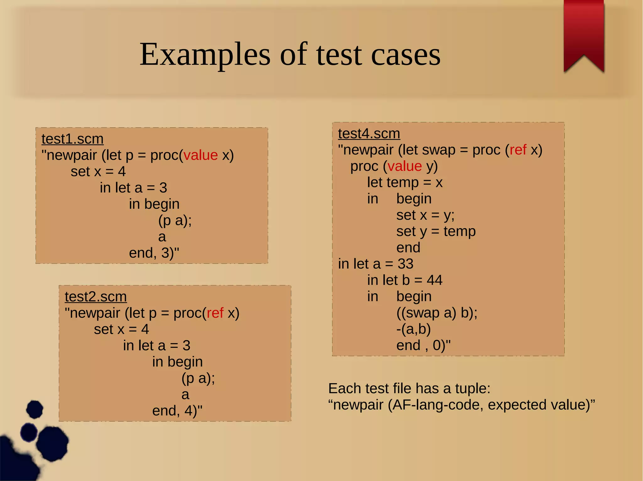 Parameter passing | ODP