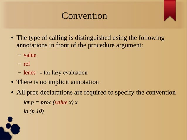 Parameter passing | PPT Parameter passing | PPT