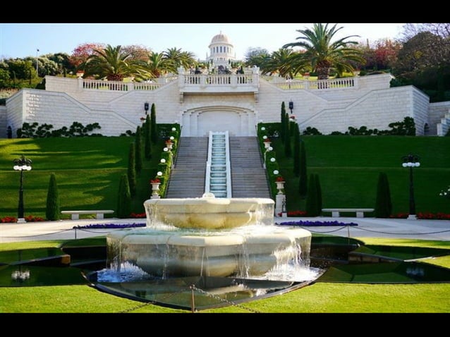 A 8 a-minune_a_lumii, gradinile bahai | PPT
