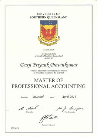 Certificate for MPA | PDF