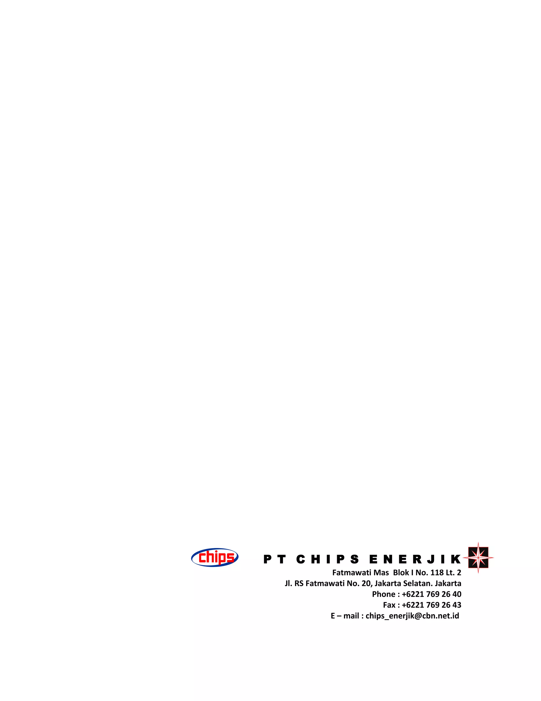 chips PROFILE | DOC | Management Consulting Industry | Industries