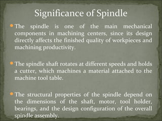 Optimal mechanical spindle speeder gearbox design | PPT