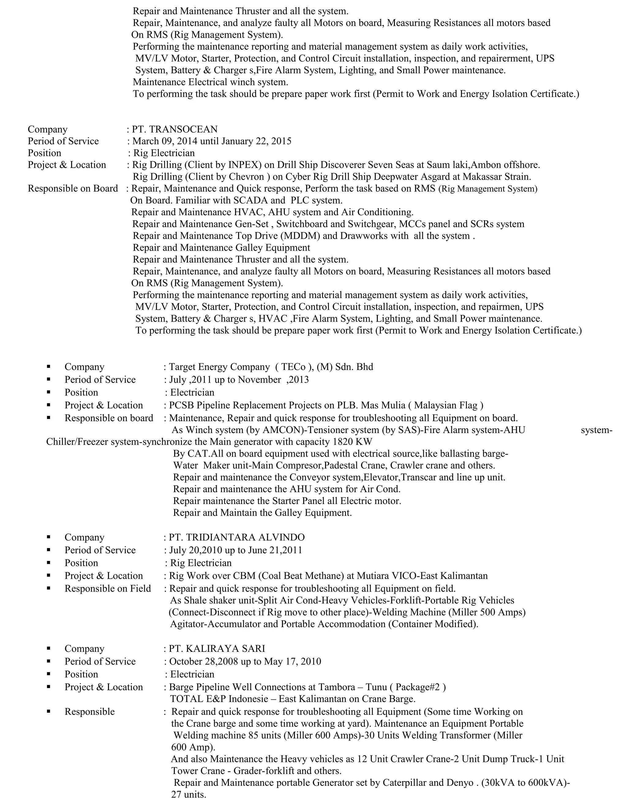 Abdul Mujiono CV1 | PDF