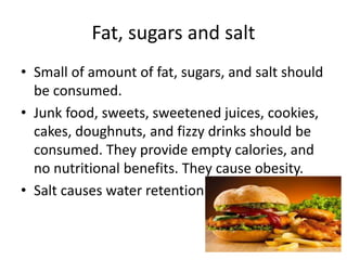 Healthy eating for adolescents | PPTX