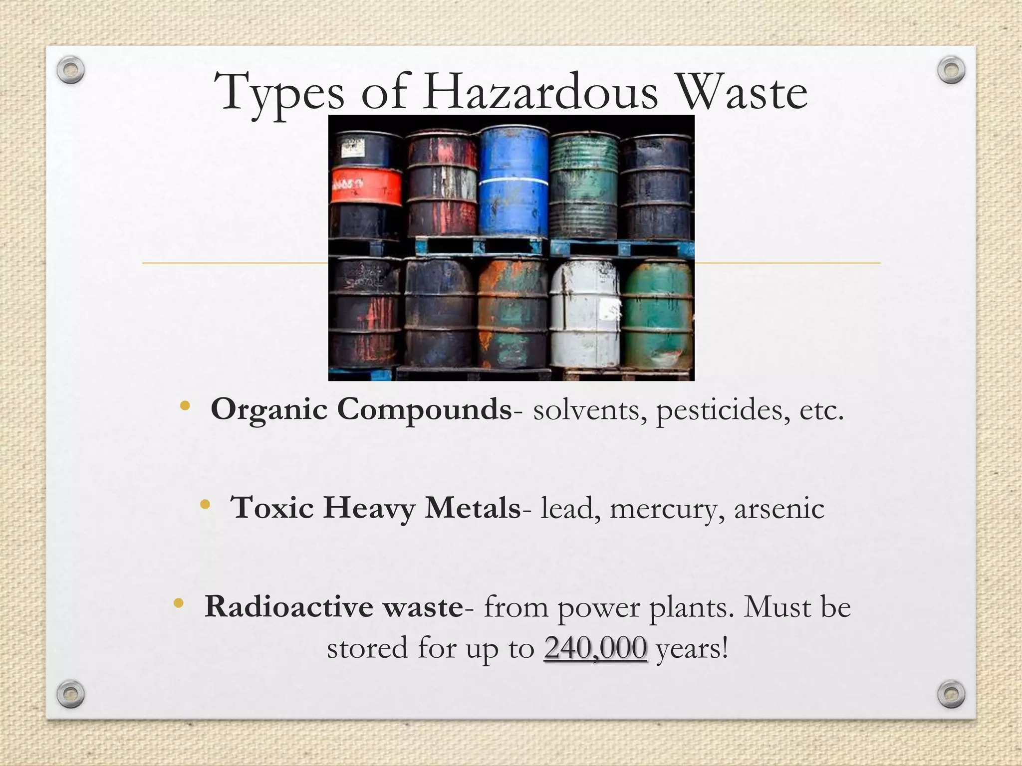 REVISED APES solid and hazardous waste unit ppt | PPT