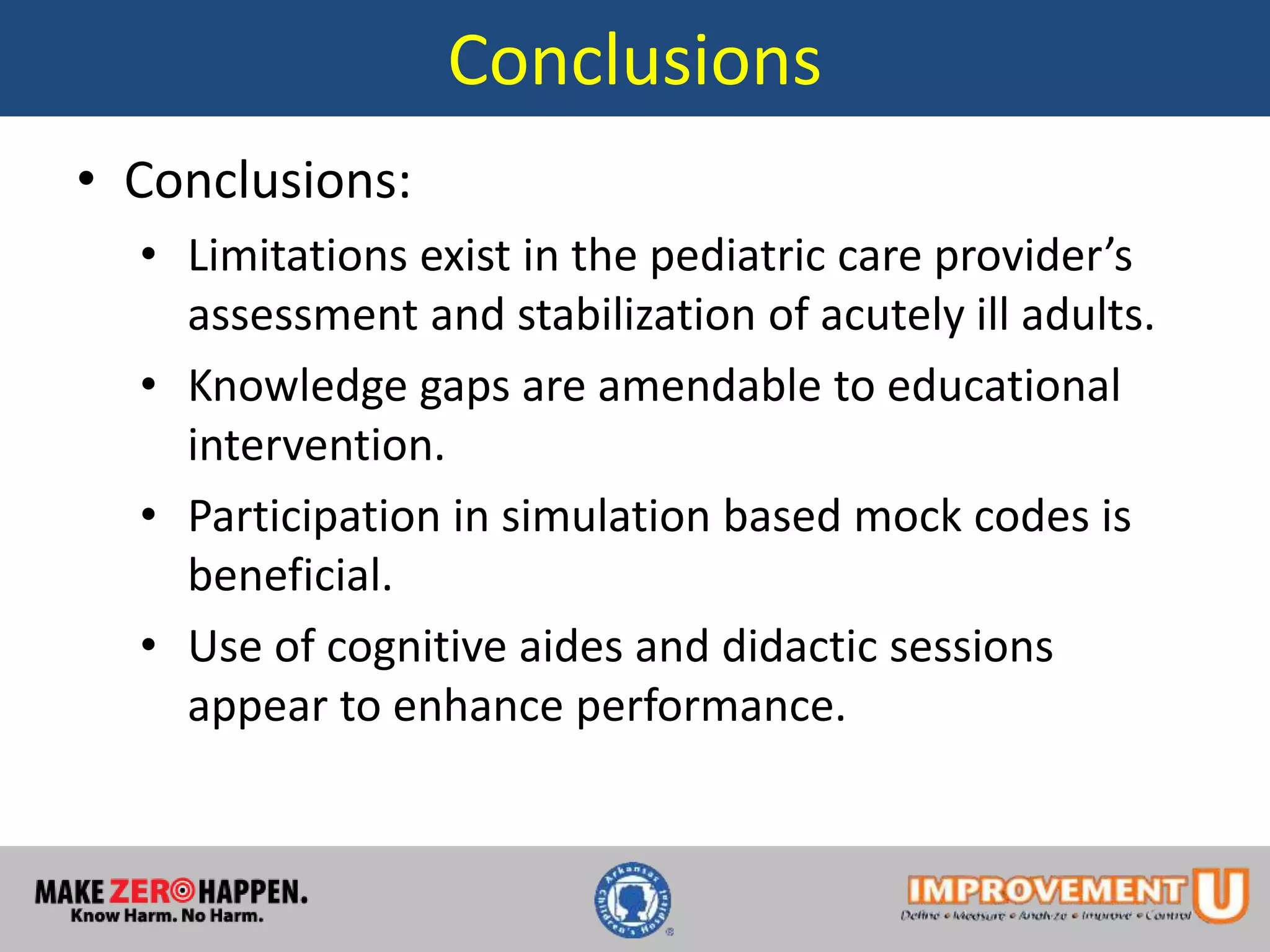 Improvement U Adult Mock Code Presentation | PPTX | Heart and ...