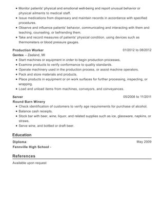 Katie Resume 1-4 | PDF