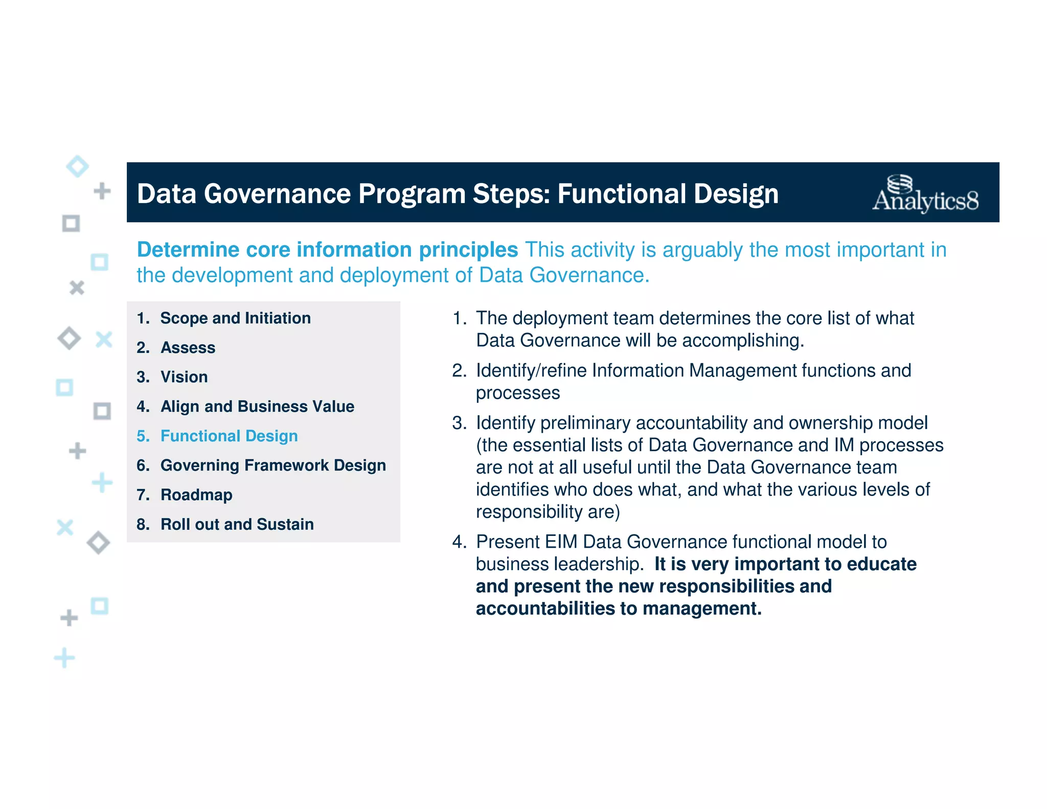 Building a Data Governance Strategy | PDF