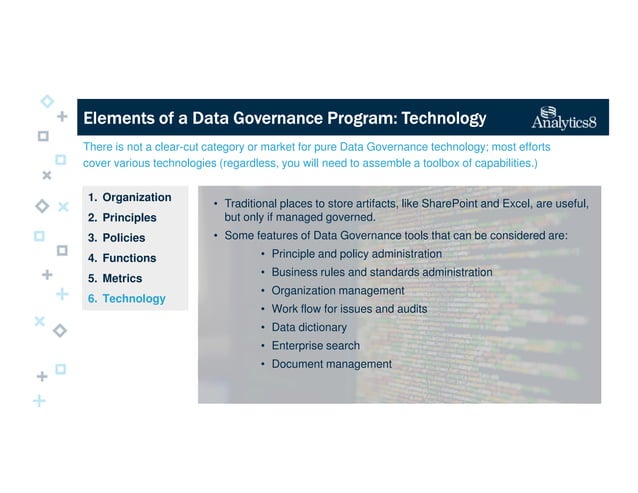 Building a Data Governance Strategy | PDF