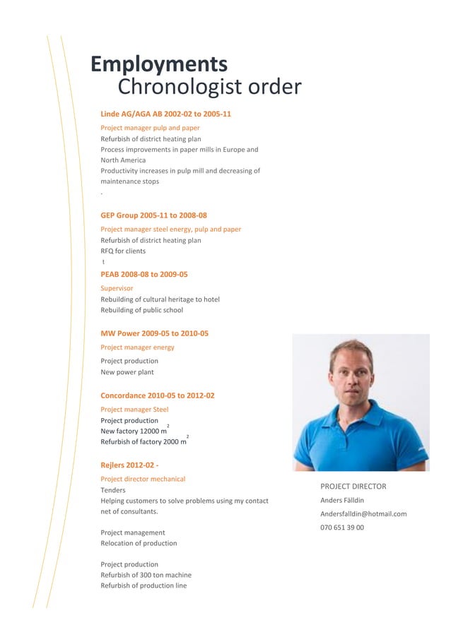 Anders CV eng | PDF