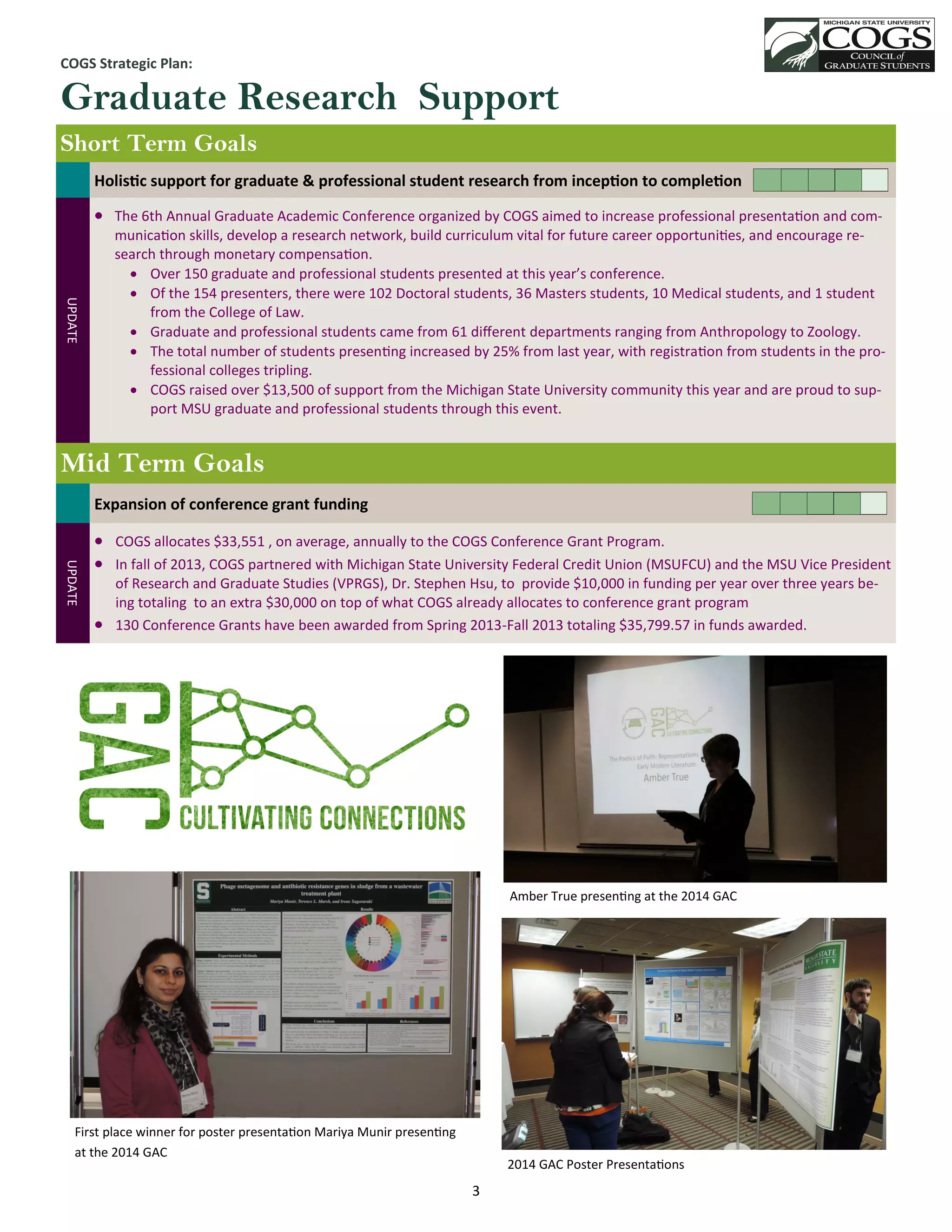 Strategic Plan 2013-2014 Progress Report | PDF