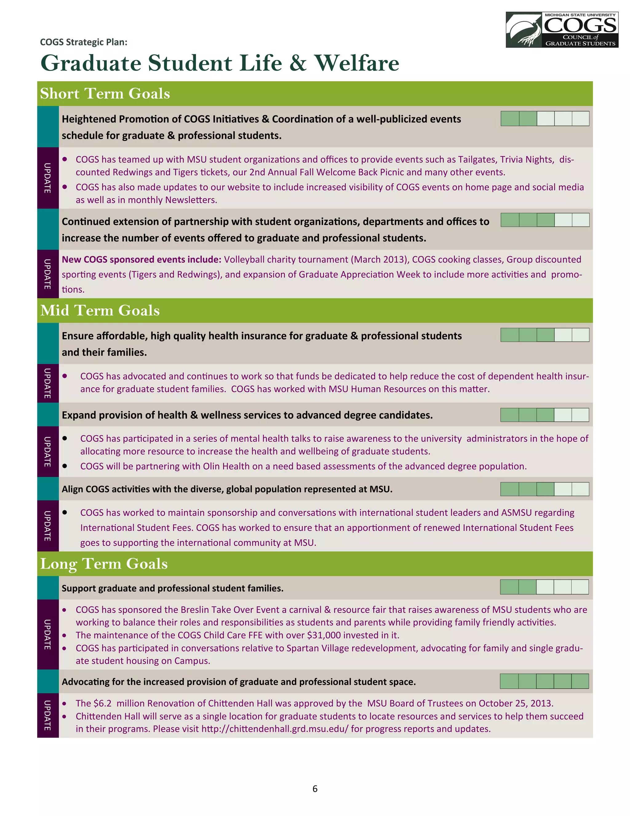 Strategic Plan 2013-2014 Progress Report | PDF