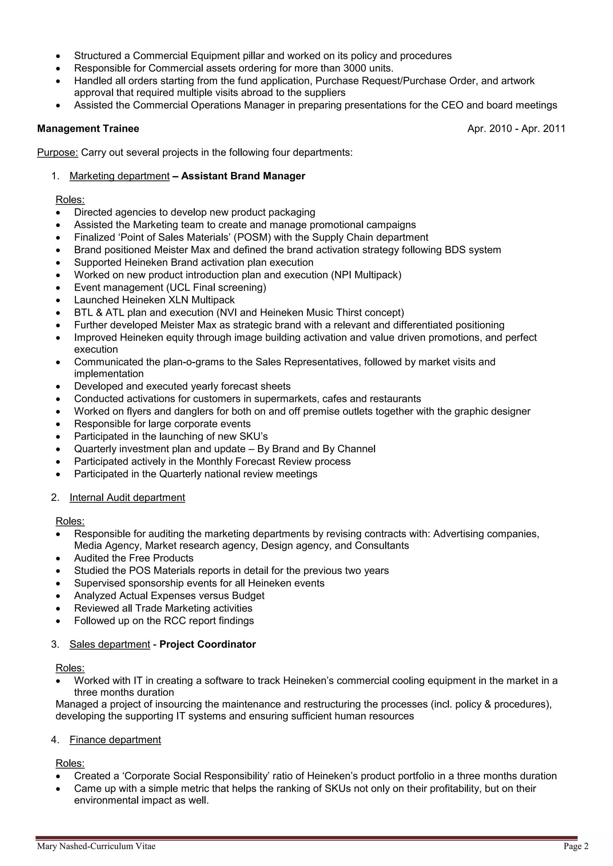 Mary Nashed CV_AUG.2016