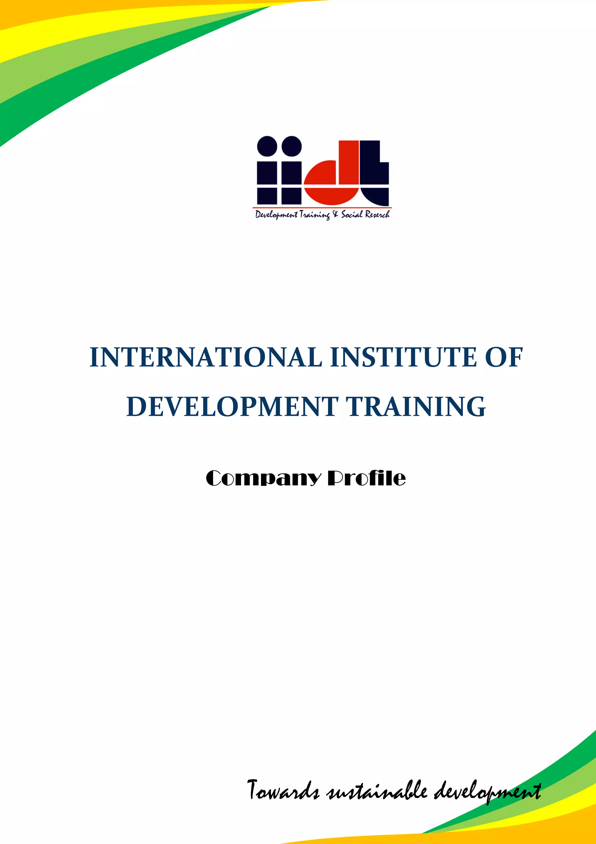 IIDT Profile 2014 | PDF