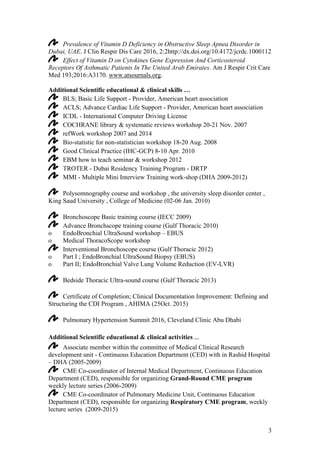 Dr.FatehRahman Nov 2016 CV | PDF | Professional School | Postgraduate ...