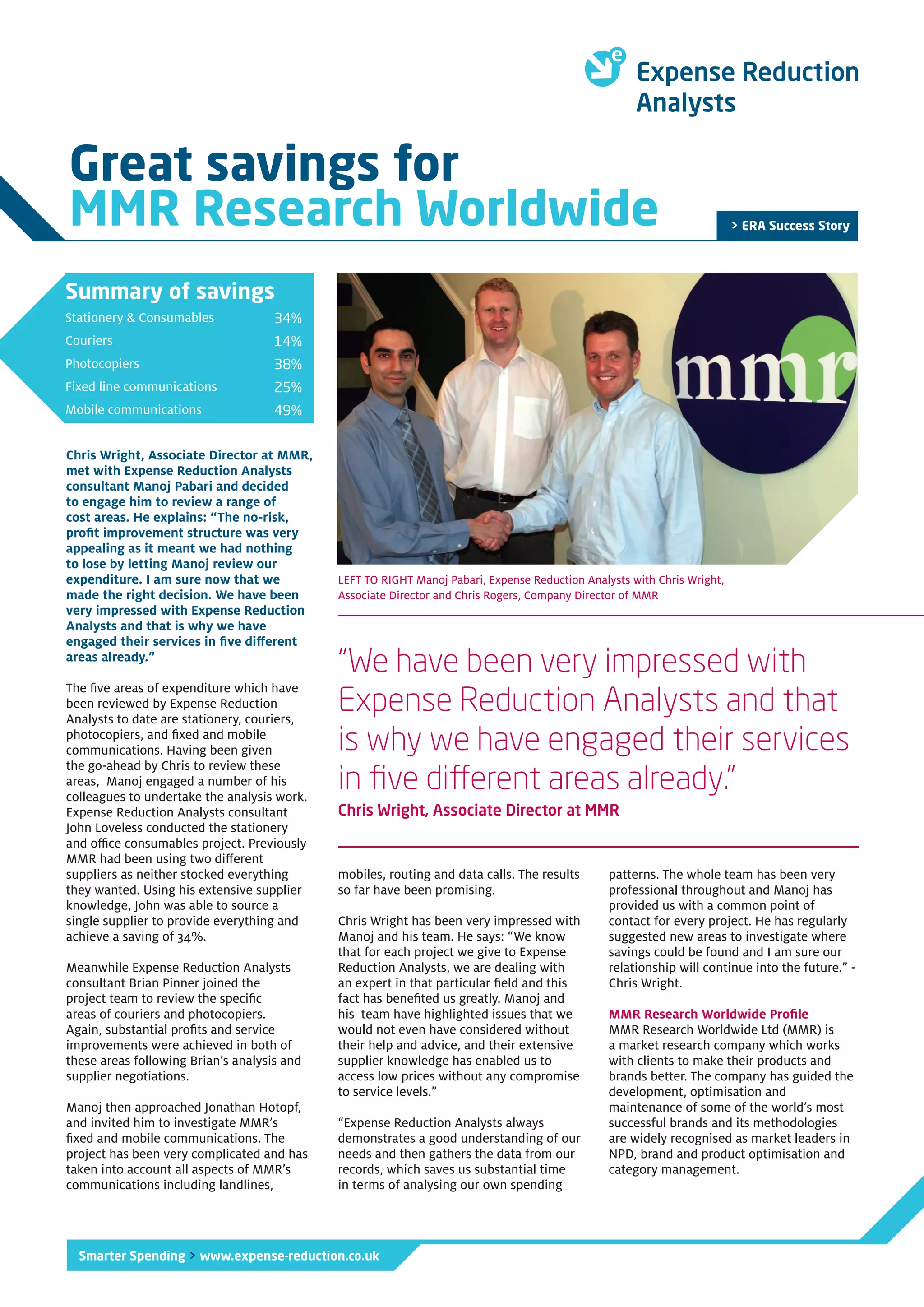 MMR Research | PDF
