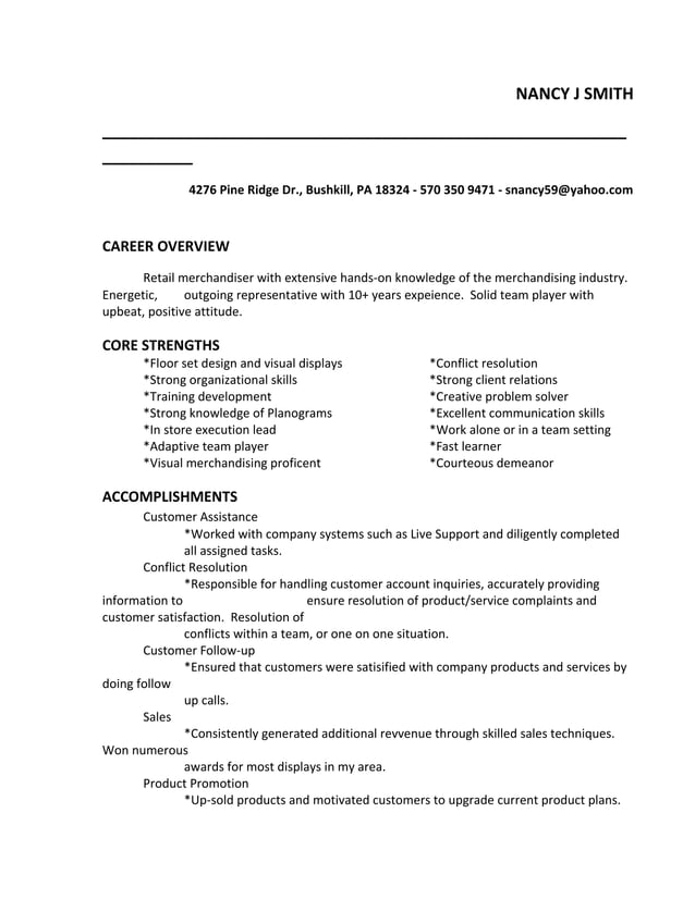 Resume2014 | PDF