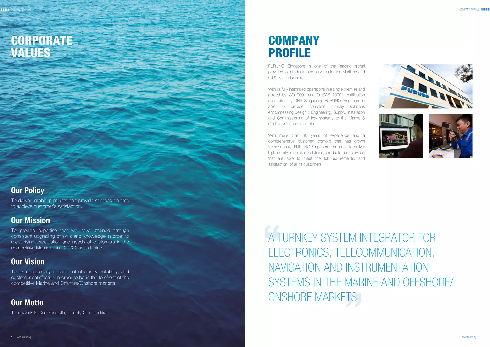 FSG Corporate Brochure 2015 | PDF