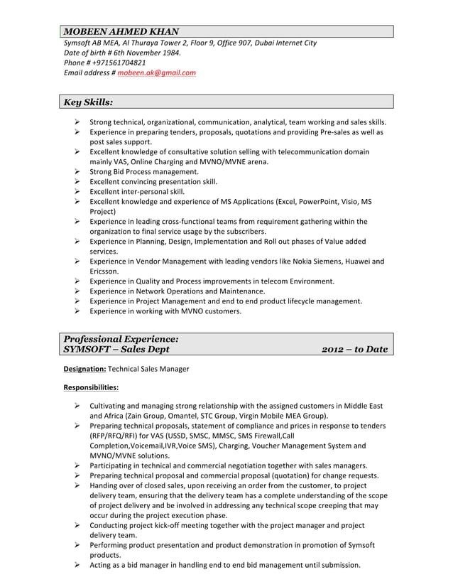 MOBEEN (Resume) | PDF