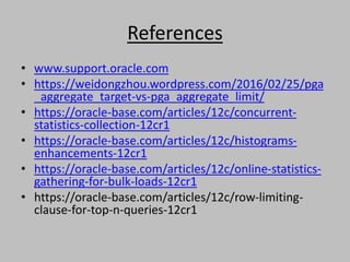 Oracle Database 12c features for DBA | PPT