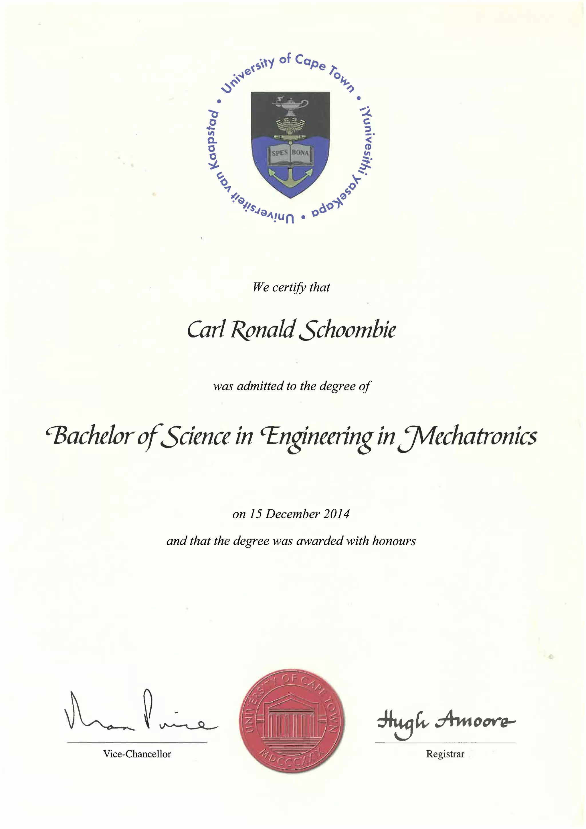 Mechatronics Certificate | PDF