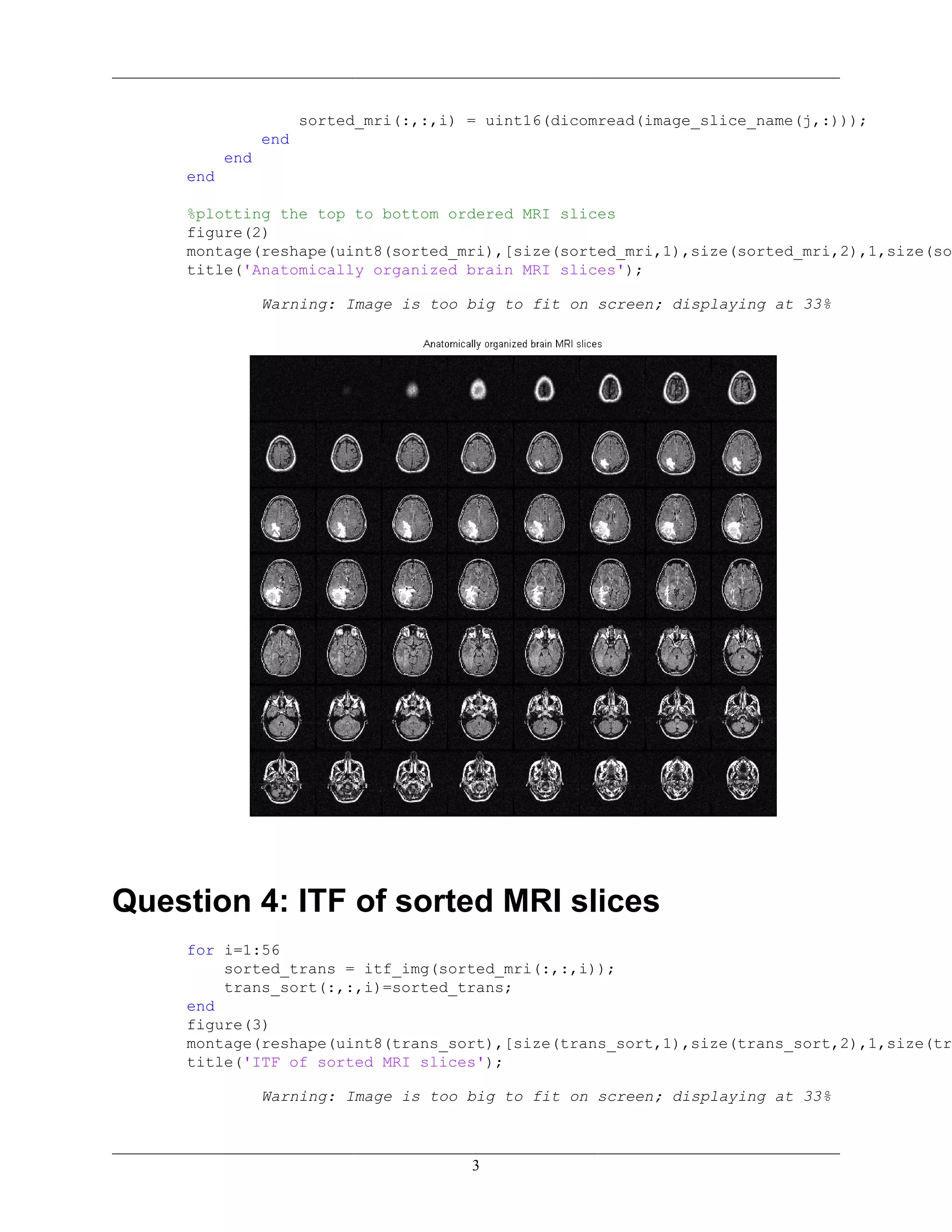 matlab project | PDF