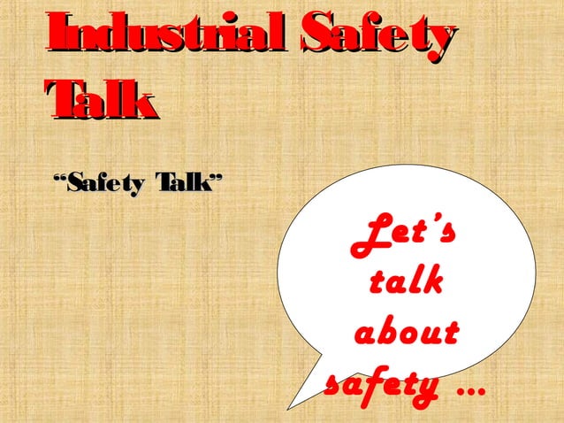 Industrial Safety | PPT
