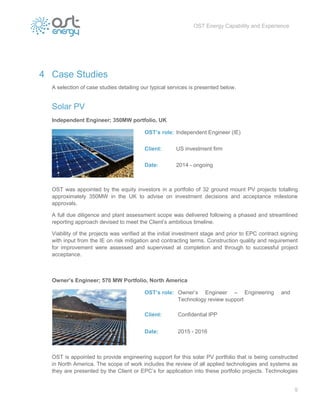 OST Energy - Global Services | PDF