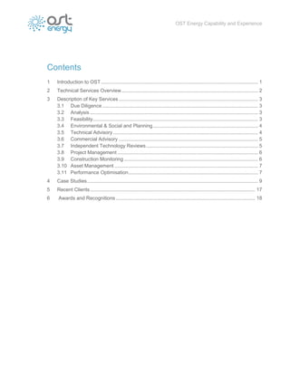 OST Energy - Global Services | PDF