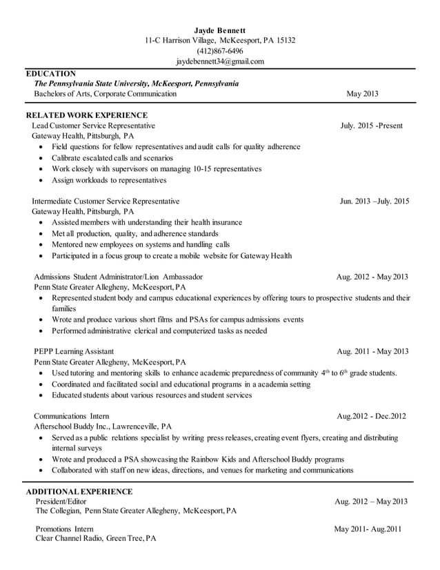 J Bennett Resume (2) | DOCX