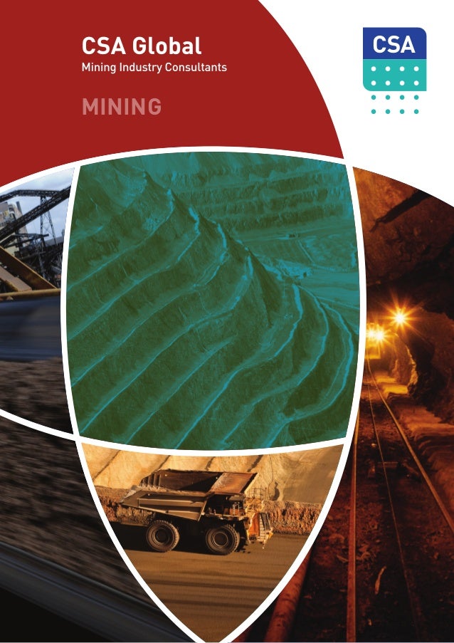 CSA Global Mining Brochure 2017