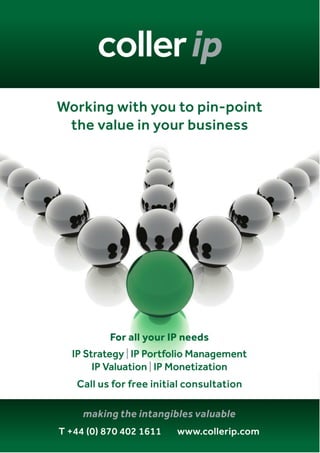 Coller IP IP Strategy | PDF