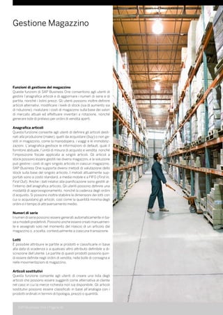 SAP_B1_Brochure_Completa | PDF | Computer Software and Applications | Computing