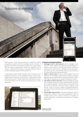 SAP_B1_Brochure_Completa | PDF | Computer Software and Applications | Computing