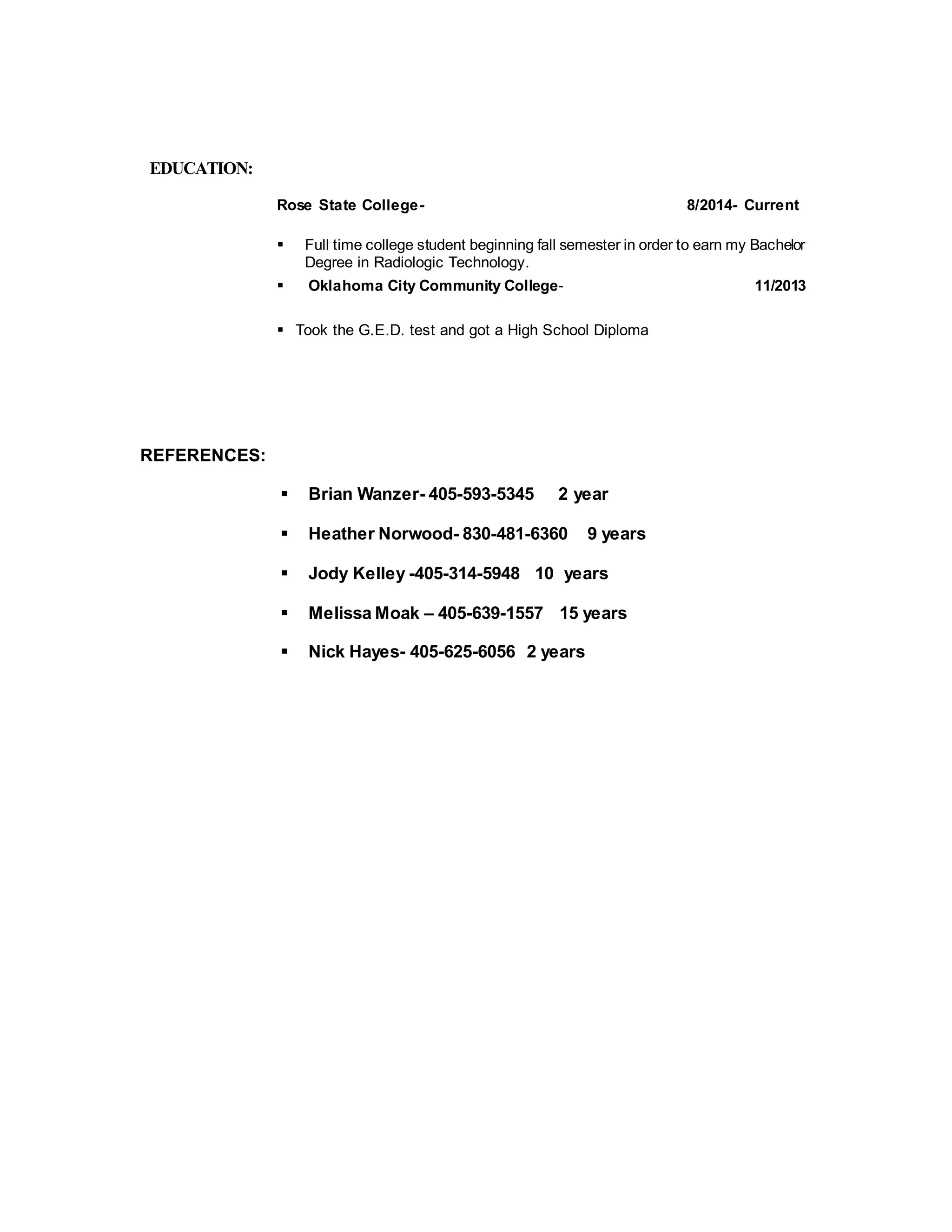 Julie Gleason Resume | DOCX | Business | Business and Finance