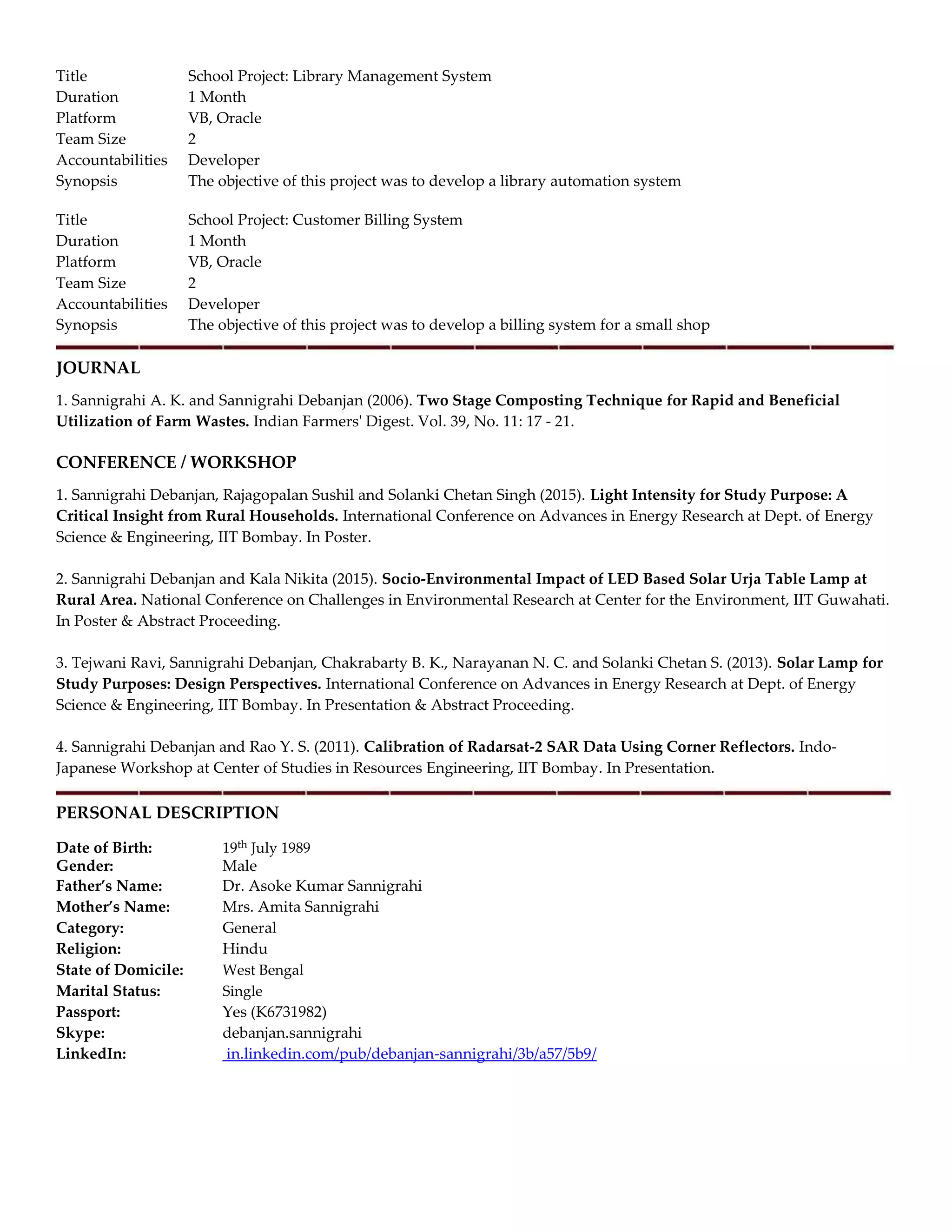 DebanjanSannigrahi_Resume-UPDATED_2016 | PDF