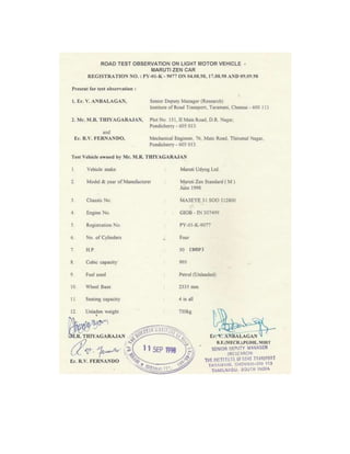 Comments and Test Results from Institutions | DOCX | Standardized ...