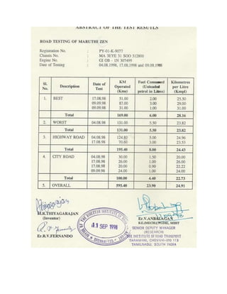 Comments and Test Results from Institutions | DOCX | Standardized ...