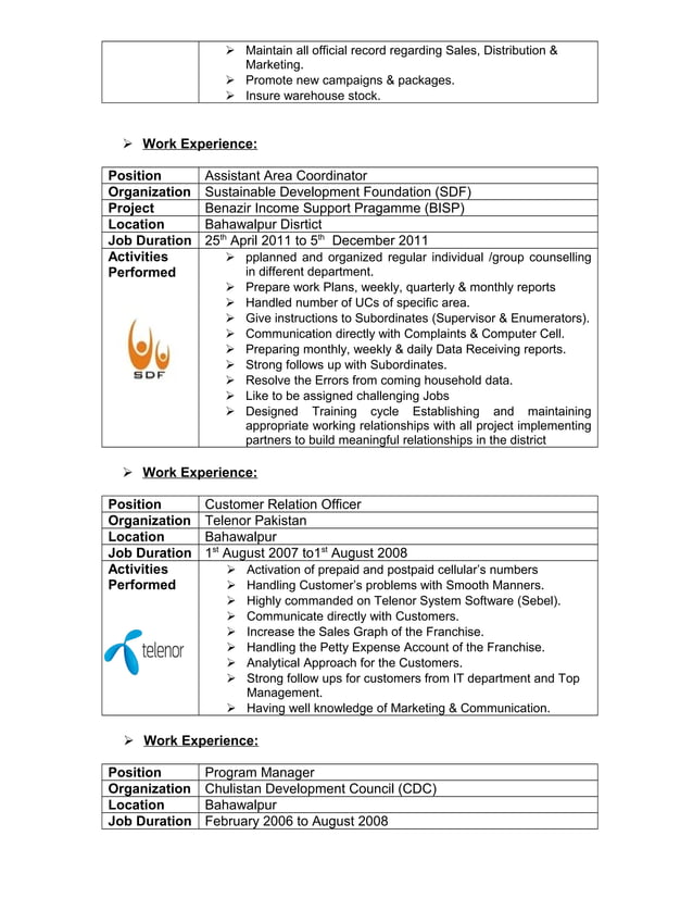 Hassan Cv Pdf